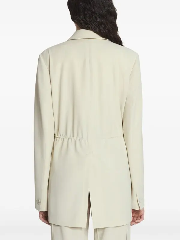 LANVIN Virgin Wool Blazer - Neutrals