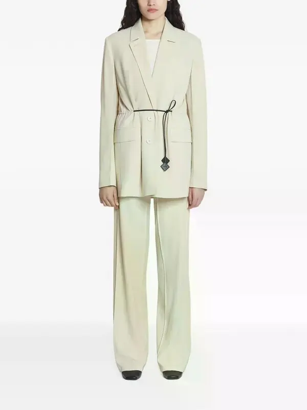 LANVIN Virgin Wool Blazer - Neutrals