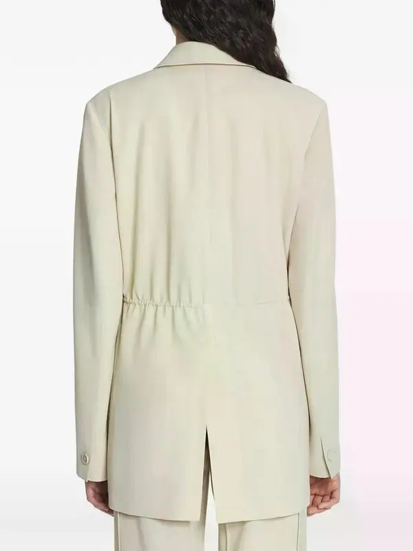 LANVIN Virgin Wool Blazer - Neutrals