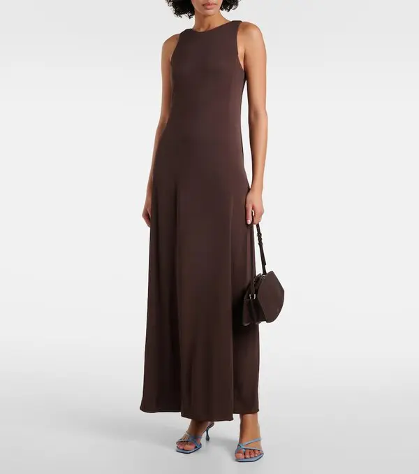 Max Mara Pompei Maxi Dress - Brown