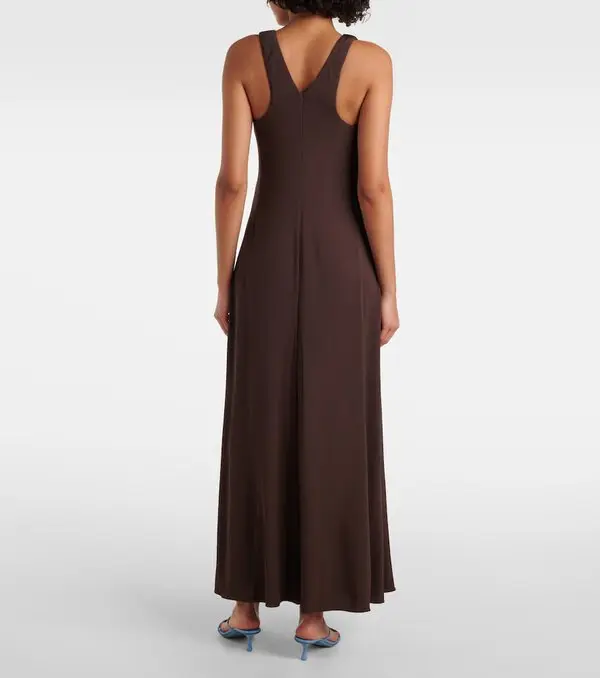 Max Mara Pompei Maxi Dress - Brown