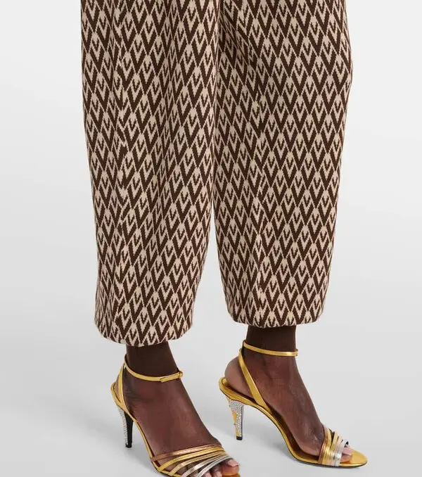 Valentino Garavani Toute La V Virgin Wool Track Pants