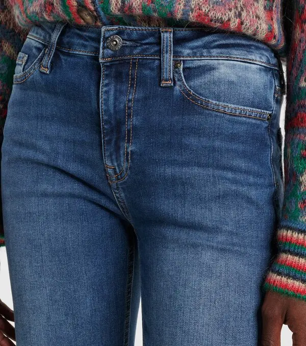 Ag Tropea High-rise Flare Jeans - Blue