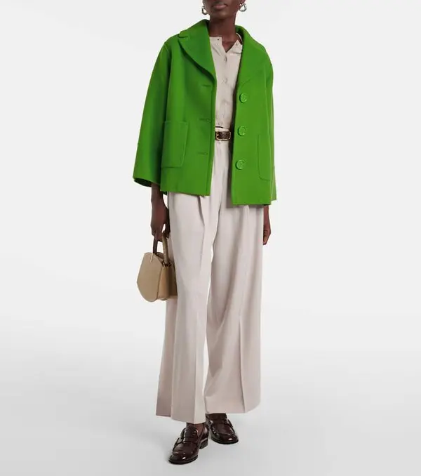 Max Mara Windsor Wool Loden Jacket