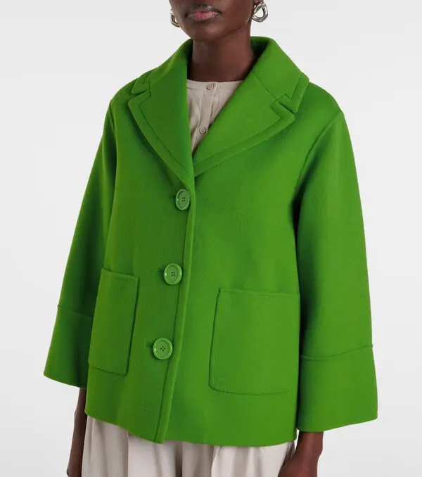 Max Mara Windsor Wool Loden Jacket