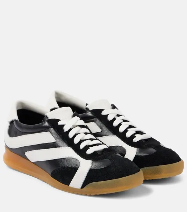 Proenza Schouler Track Leather Sneakers - Black