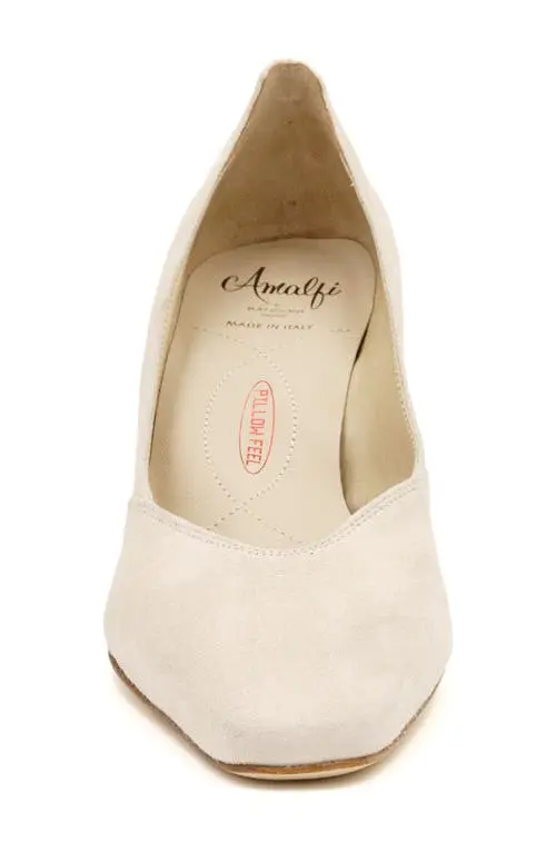 AMALFI BY RANGONI Festa Pump - Ivory Cashmere