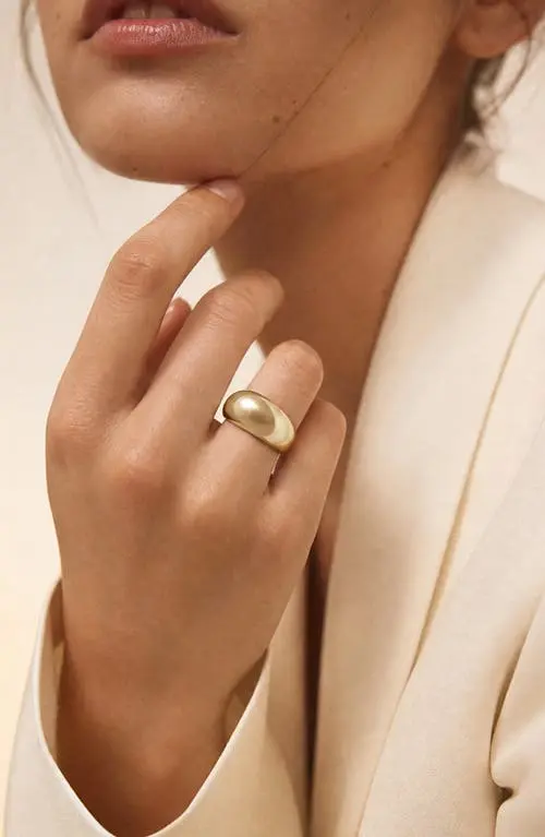 Argento Vivo Puffy Dome Ring