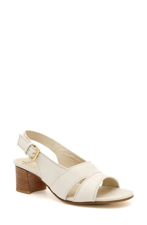 AMALFI BY RANGONI Efrem Slingback Sandal - Mozzarella Long Beach