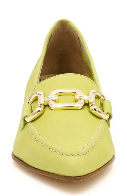 AMALFI BY RANGONI Amarone Loafer Pumps - Lime Vapor