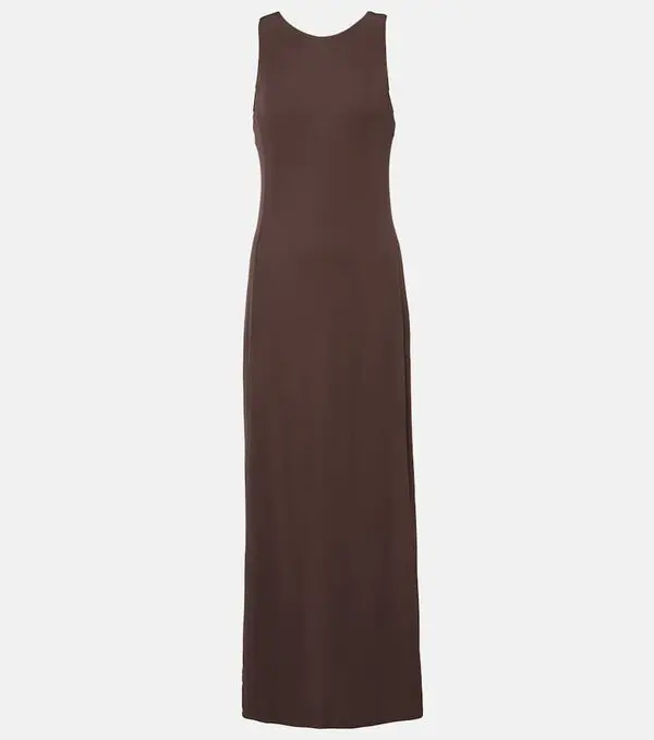 Max Mara Pompei Maxi Dress - Brown
