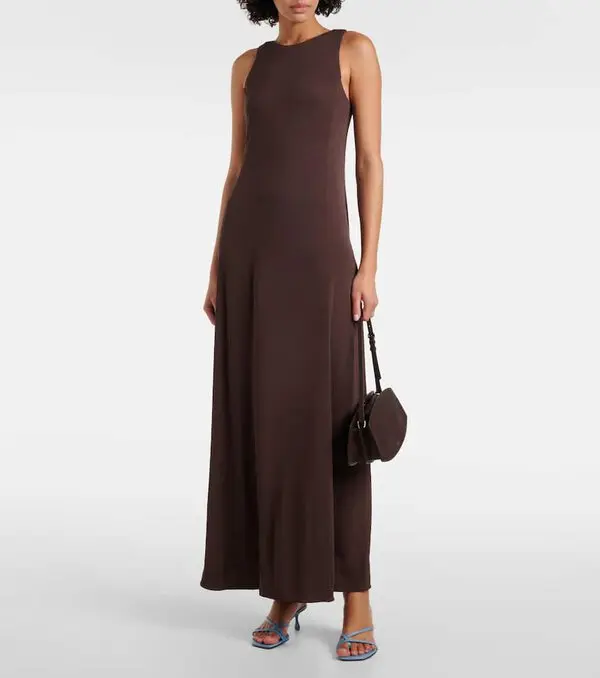 Max Mara Pompei Maxi Dress - Brown