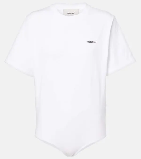 Coperni Logo Cotton Bodysuit