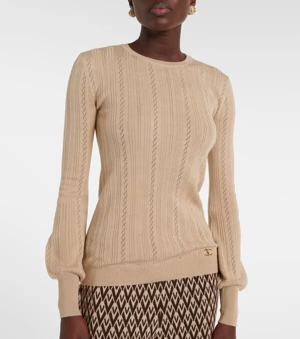 Valentino Garavani Maglia Virgin Wool Sweater