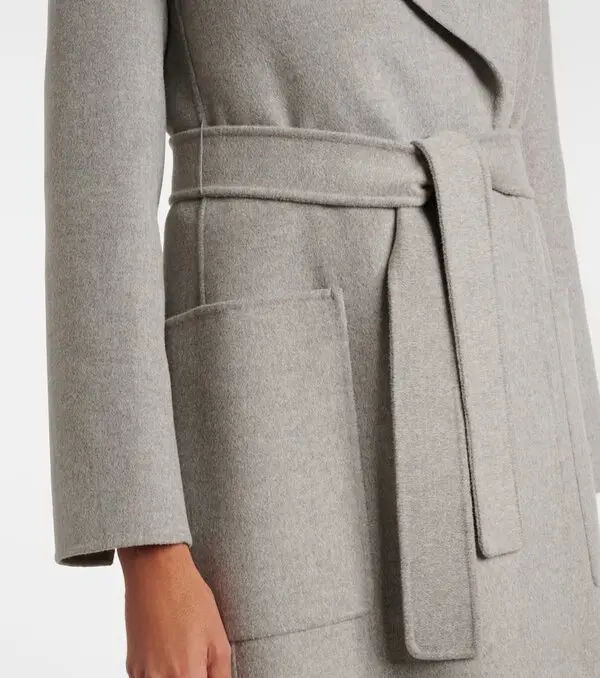 Max Mara Paolore Virgin Wool Wrap Coat