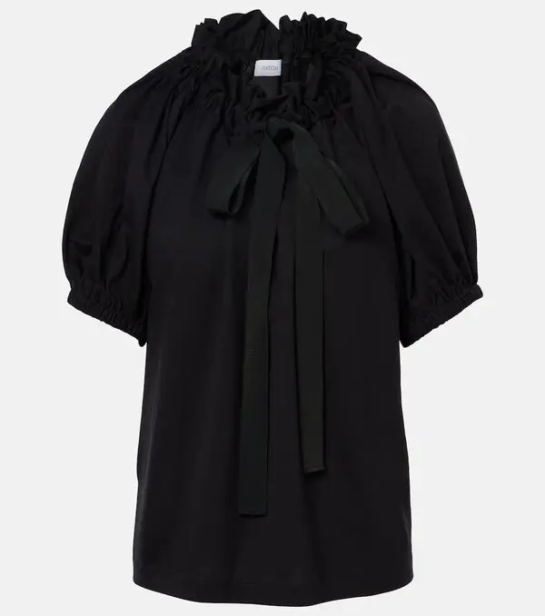 PATOU Cotton Jersey Top