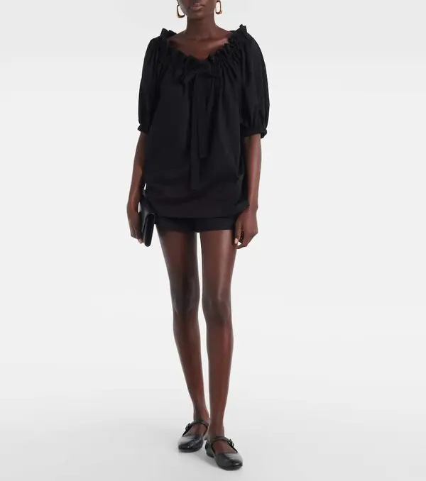 PATOU Cotton Jersey Top