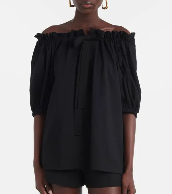 PATOU Cotton Jersey Top