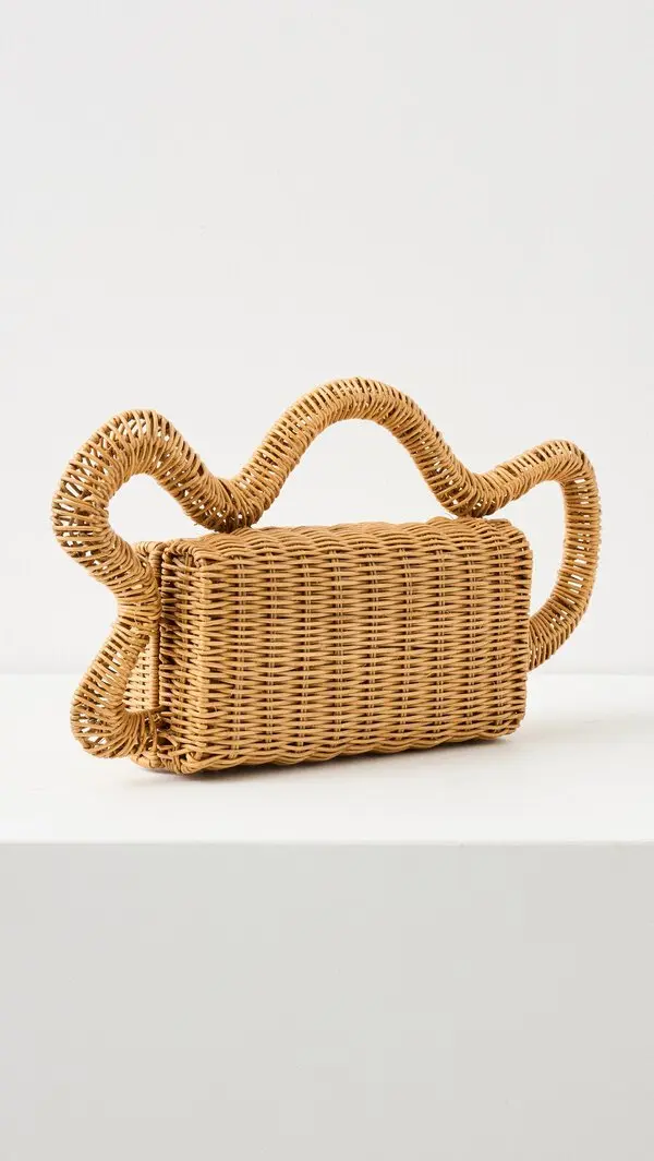 Cult Gaia Elsa Clutch - Natural