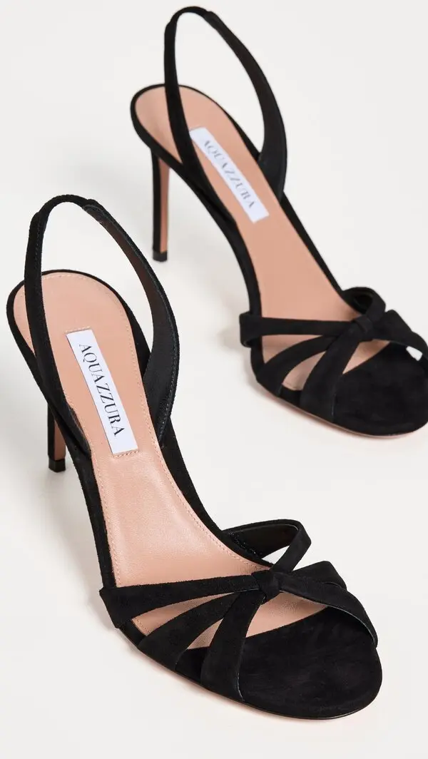 AQUAZZURA Tati 85mm Sandals - Black