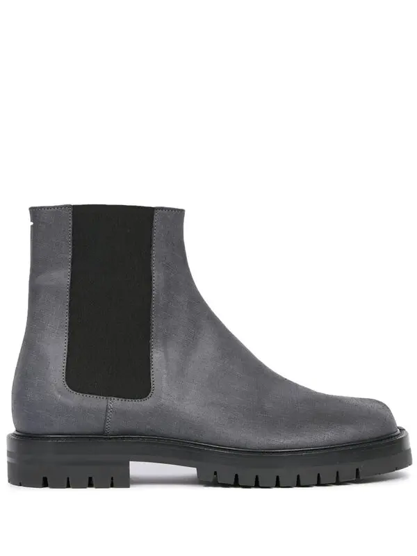 MAISON MARGIELA Tabi Chelsea Boots - Grey