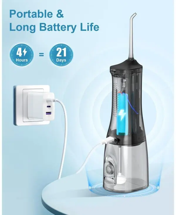 HEATDAZ Operan Water Flossers For Teeth Cleaning Upgraded 300ml