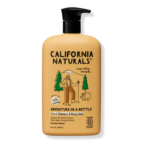 CALIFORNIA NATURALS 2-in-1 Shampoo & Body Wash - One-color