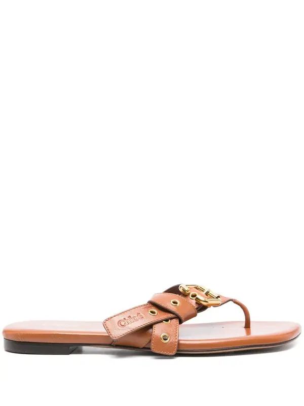 Chloé Mae Leather Sandals