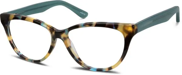 Zenni Oval Full Rim Eyeglasses - Pattern