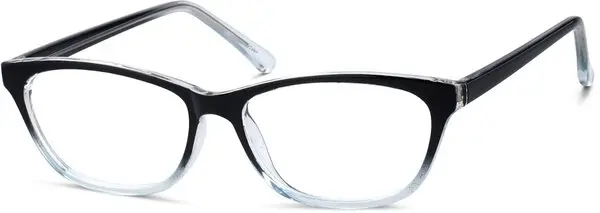 Zenni Oval Full Rim Frame Eyeglasses - Sky
