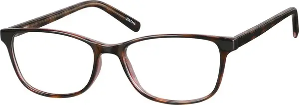 Zenni Oval Full Rim Eyeglasses - Tortoiseshell
