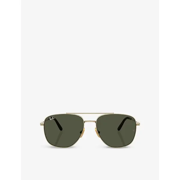 Ray-ban Square-shape Sunglasses - Black