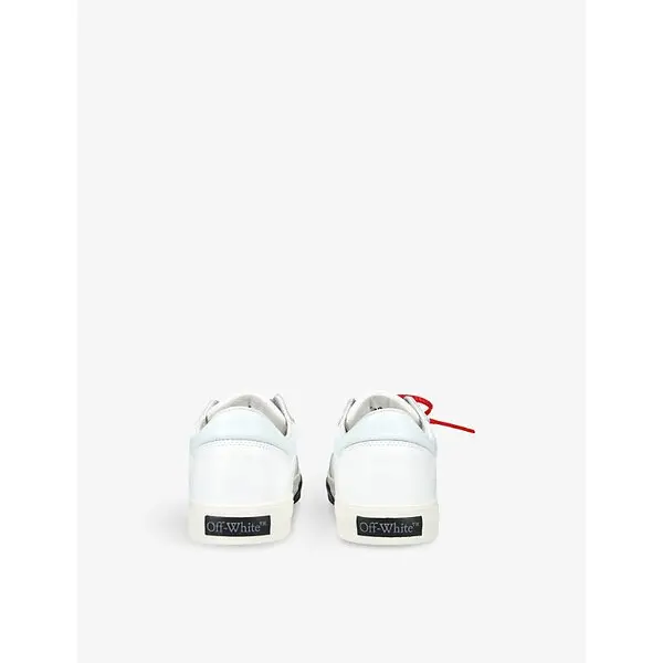 Off-White Low Top Vulcanized Leather Trainers
