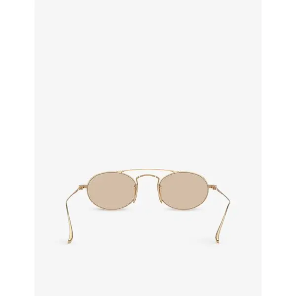 Giorgio Armani Ar6161t Oval Sunglasses - Pink