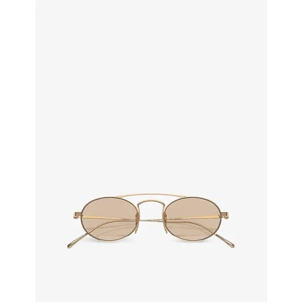 Giorgio Armani Ar6161t Oval Sunglasses - Pink