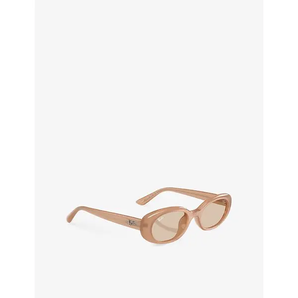 Ray-ban Pillow-frame Acetate Sunglasses - Brown