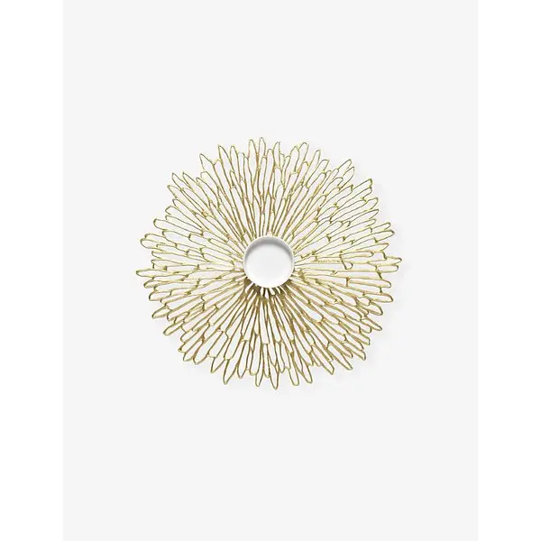 CHILEWICH Bloom Pressed-vinyl Coasters