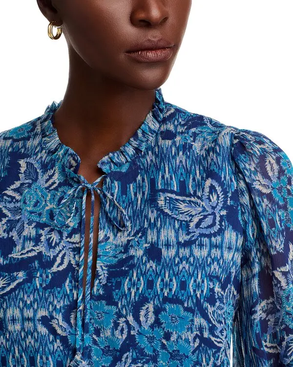 Aqua Ruffled Top Exclusive