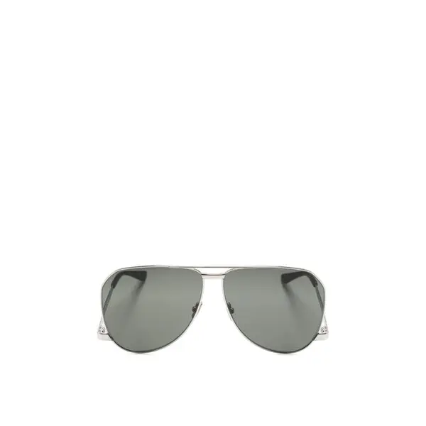 Saint Laurent Metal Sl 690 Sunglasses - Silver