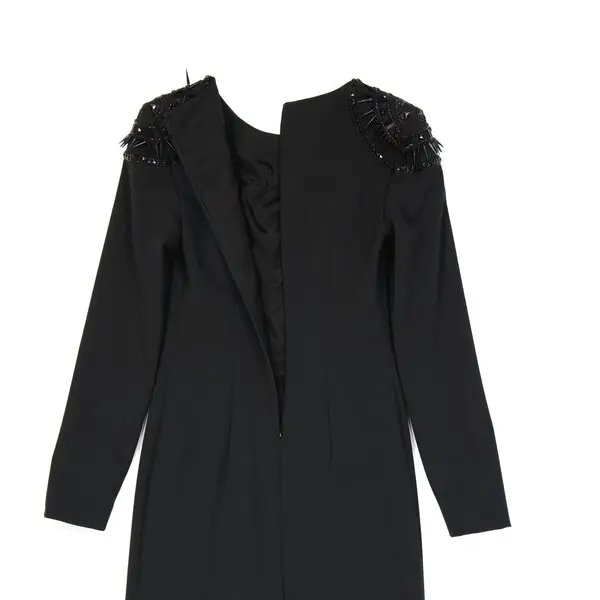Alberta Ferretti Wool Blend Dress