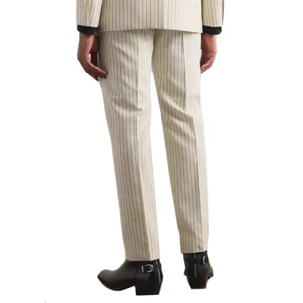 Celine Striped Wool Trousers