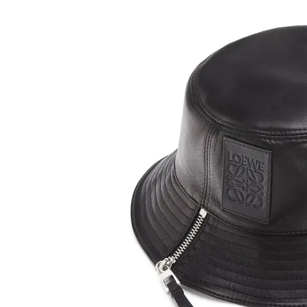Loewe Leather Bucket Hat
