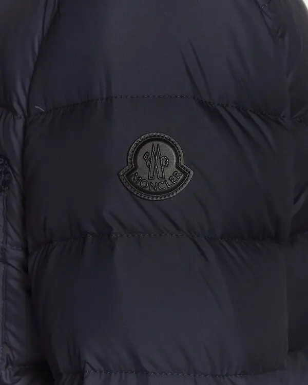 Moncler Gencay Braided Trim Quilted Jacket - Navy