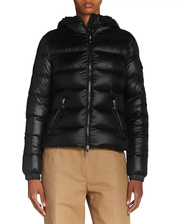 Moncler Gles Hooded Puffer Jacket - Navy
