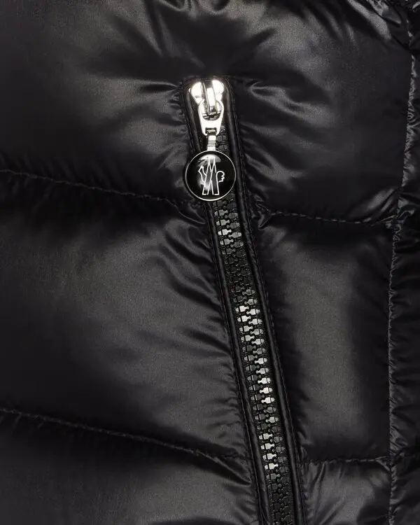 Moncler Gles Hooded Puffer Jacket - Navy