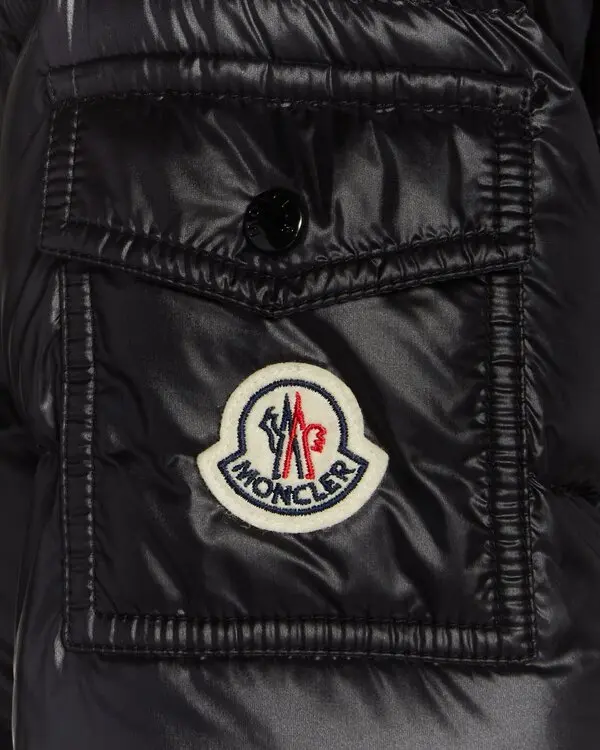 Moncler Gles Hooded Puffer Jacket - Navy