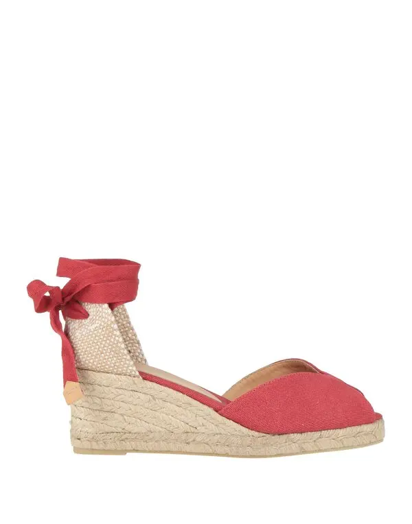 CastaÑer Espadrille Sandals - Red