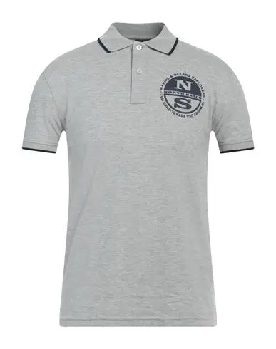 NORTH SAILS Polo Shirt Size Cotton, Polyester, Elastane - Grey