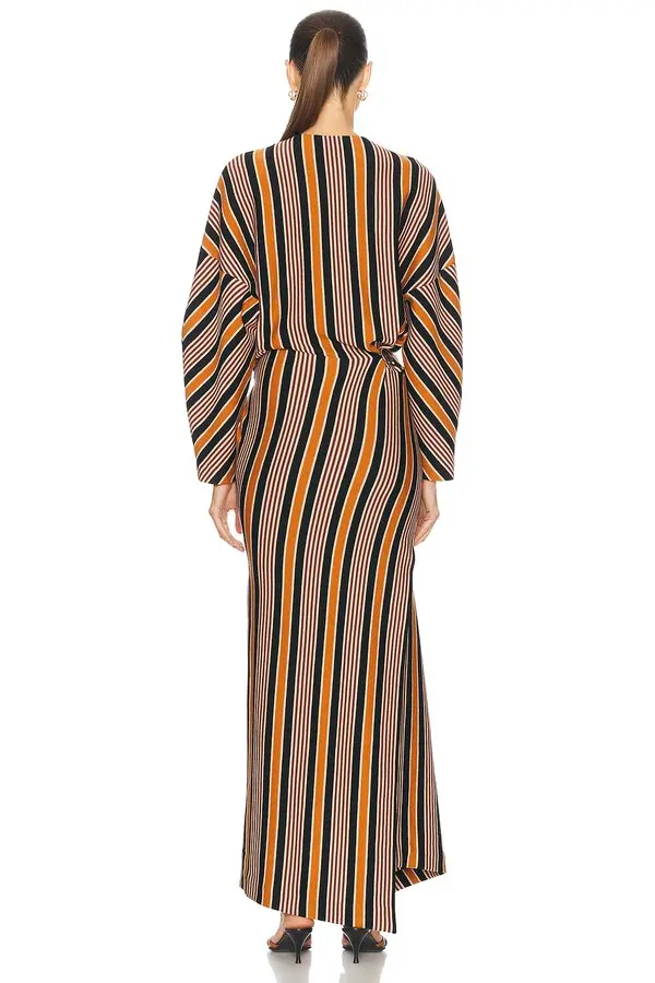 Missoni Striped Knit Long Dress