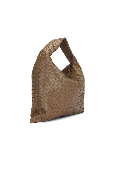 Bottega Veneta Large Hop Hobo Bag - Pinecone & Muse Brass